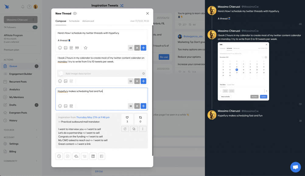 Hypefury review 2021 - Supercharge your Twitter growth
